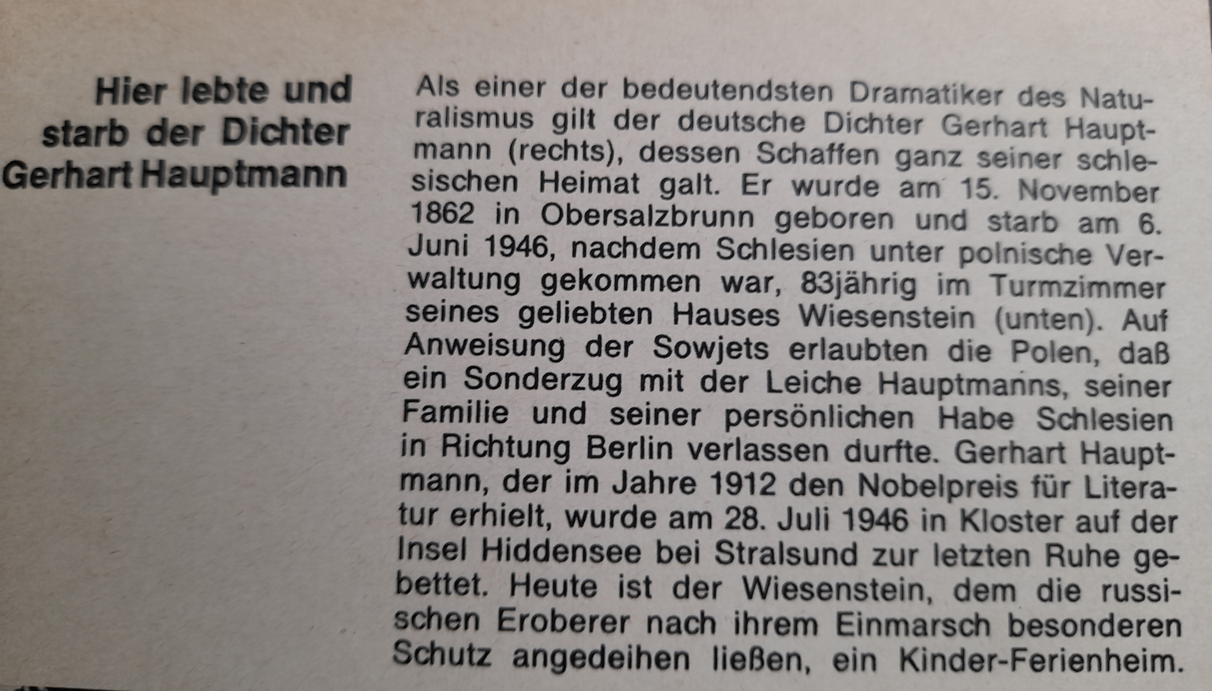 „Bin ich noch in meinem Haus?“ – ein Dichter und seine bange Frage ...