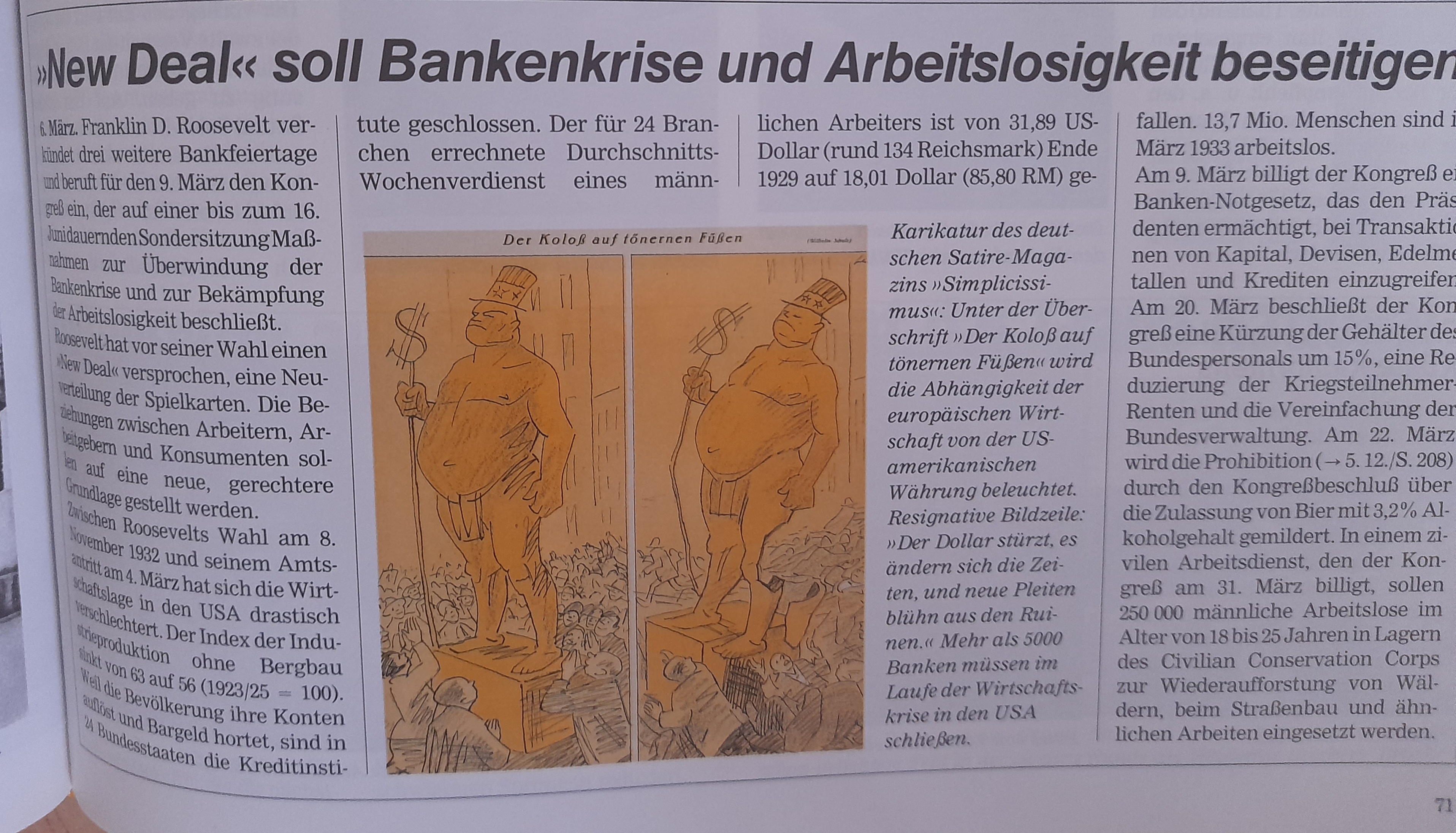 Wie sich die Geschichte wiederholt und sich die Sehnsucht nach Frieden ...