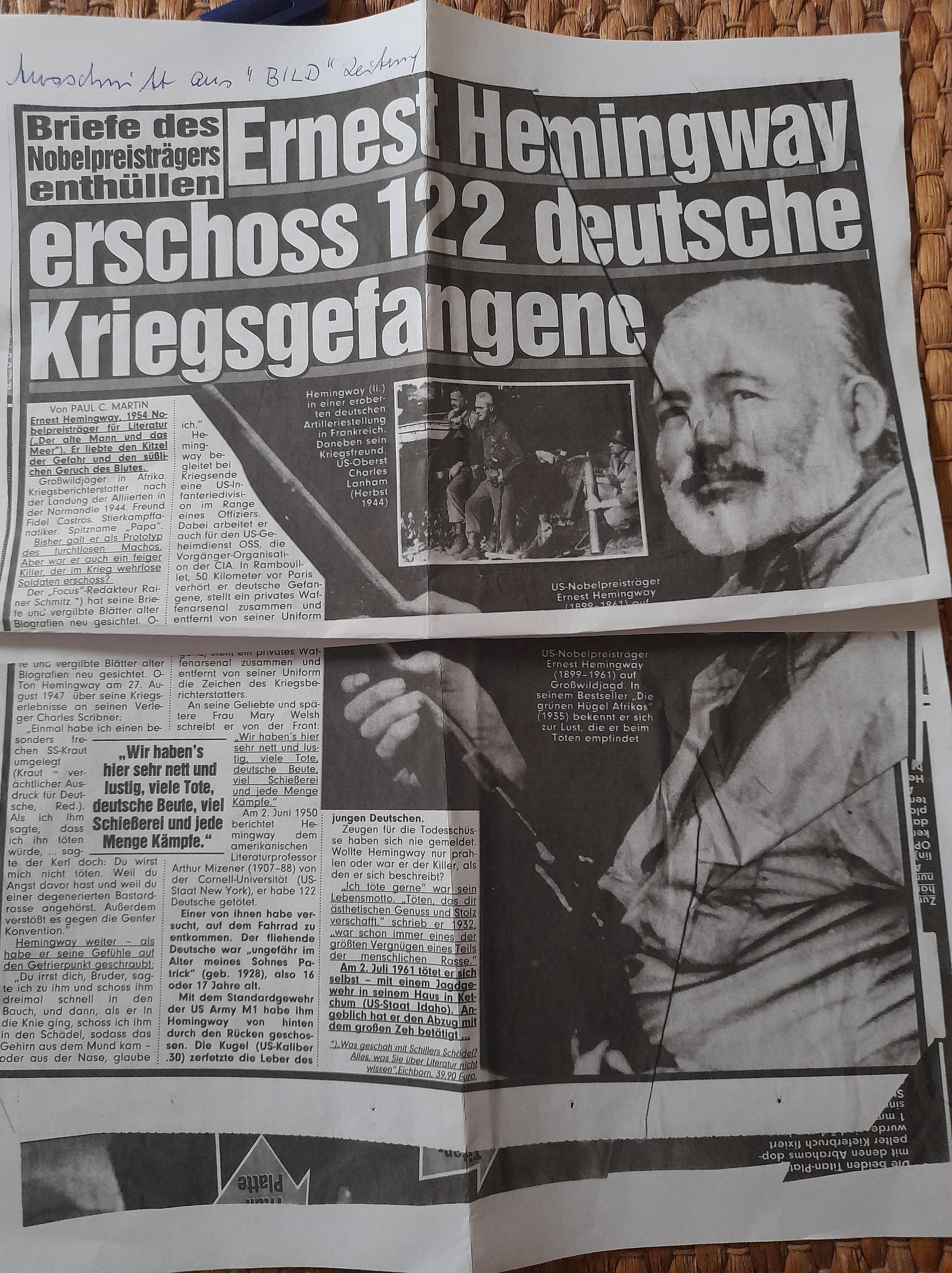 Die Sprache des Hasses – von Hetzschriften und ihren Verfassern – Klara ...